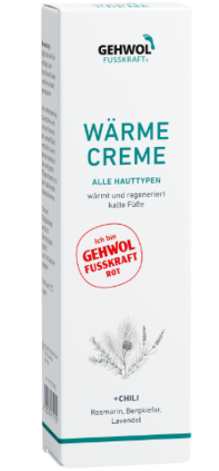 Gehwol Fusskraft Red Warming Cream 75 мл Согревающий крем для всех ...